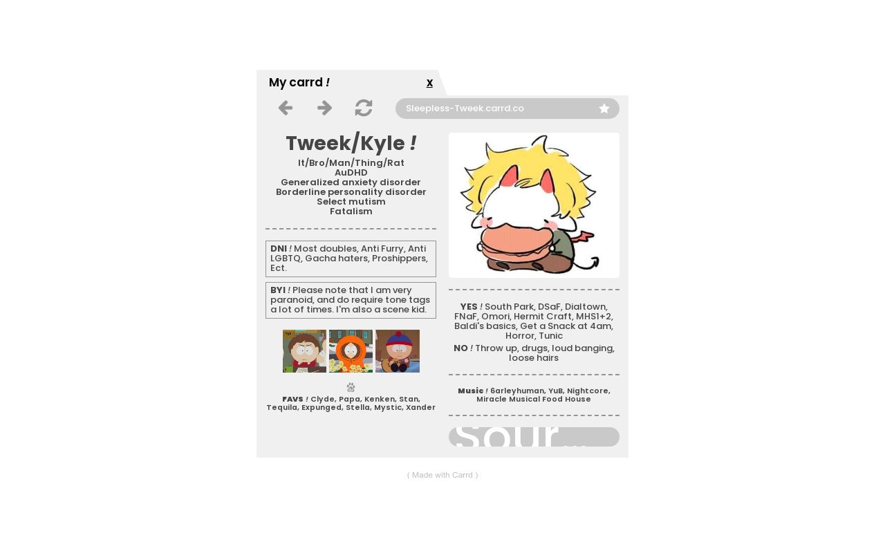 Tweek/Kyle